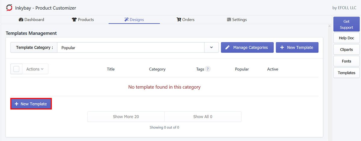 Predefined Design Templates - Product Customization Software for Print ...