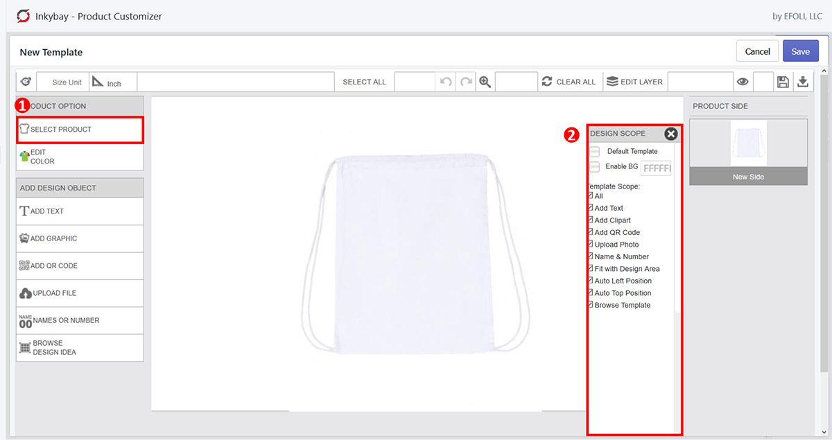 Predefined Design Templates - Product Customization Software for Print ...